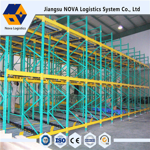 Heavy Duty Pallet Gravity Racks with Steel Rollers from China ...