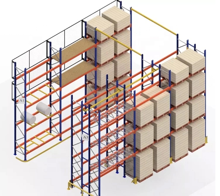 plastic Pallet Racking Selective Pallet Racking from China manufacturer ...
