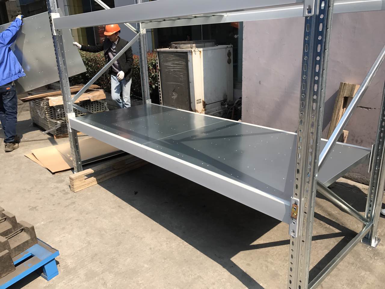 Warehouse Storage Galvanized Heavy Duty Pallet Shelving And Racking ...