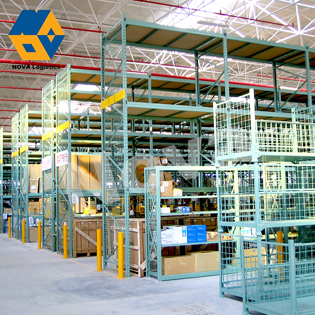 Warehouse Galvanized Heavy Duty Blue Pallet Rack Uprights from China ...